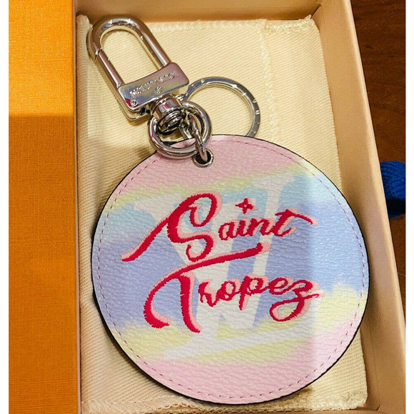 Louis Vuitton | Bags | Louis Vuitton Escale St Tropez Bag Charm ...
